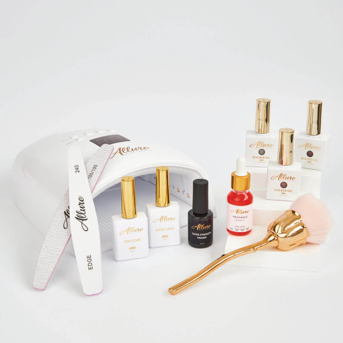 Builder Gel Starter Kit – ABS - Allure Beauty Supplies